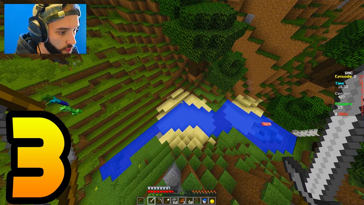 MINECRAFT UHC EPISODE 3 (The Pack UHC) - YouTube