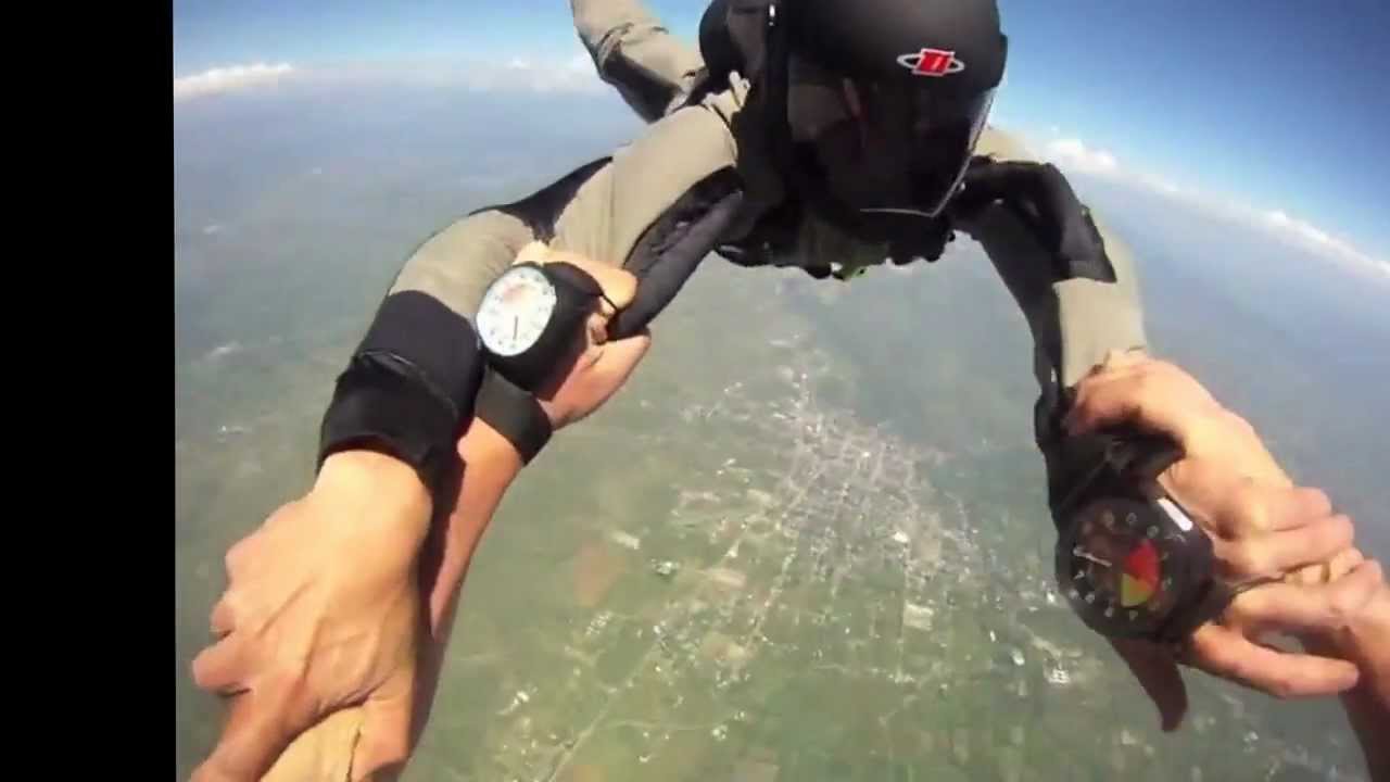 Near DEATH experience....Parachute Gets Tangled - YouTube
