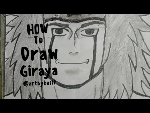 how to draw giraya for beginners and with help of loomis method and ...