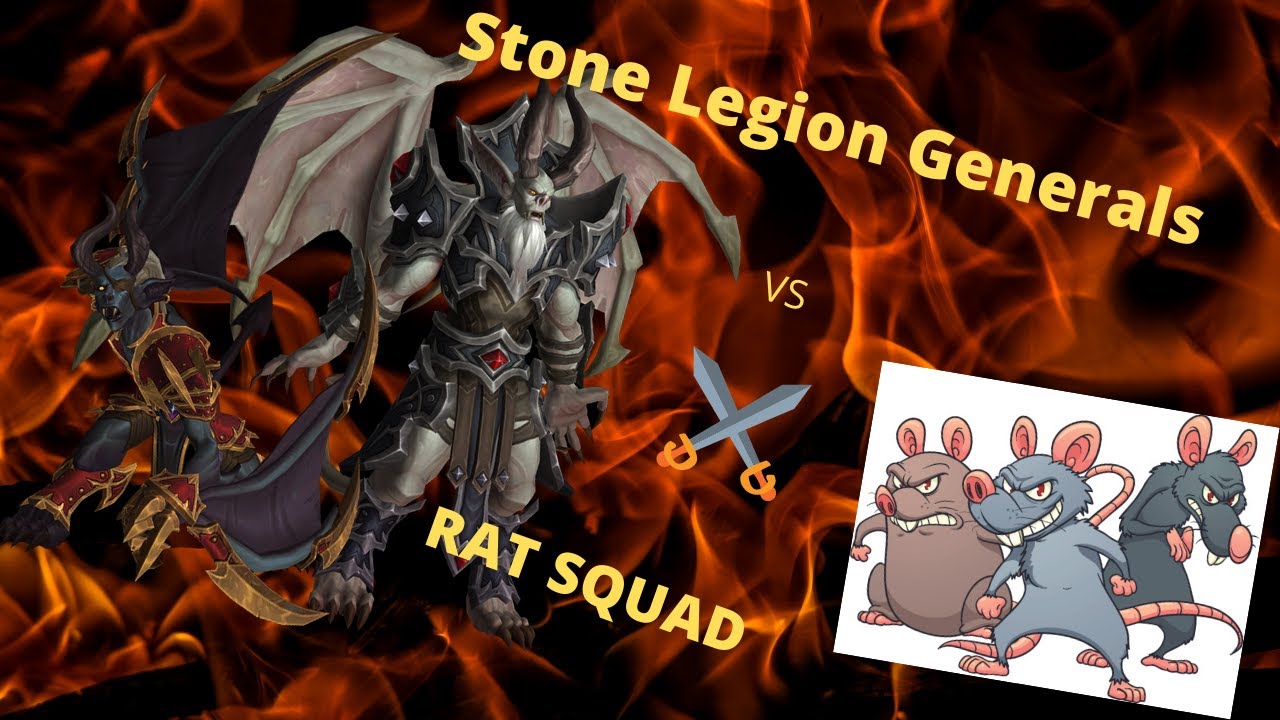Rat Squad Lore!-Heroic Stone Legion Generals- Balance Druid PoV - YouTube