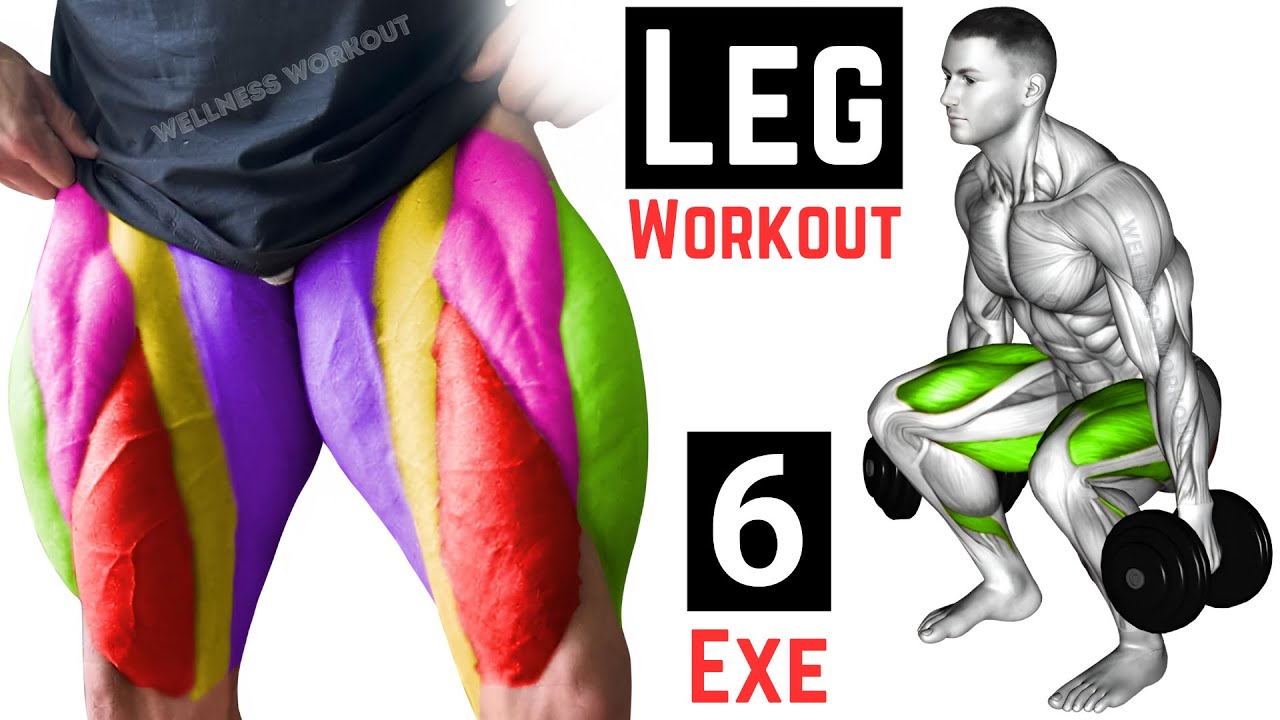 Leg Workout for Strength & Mass | Best Leg Day Routine - YouTube