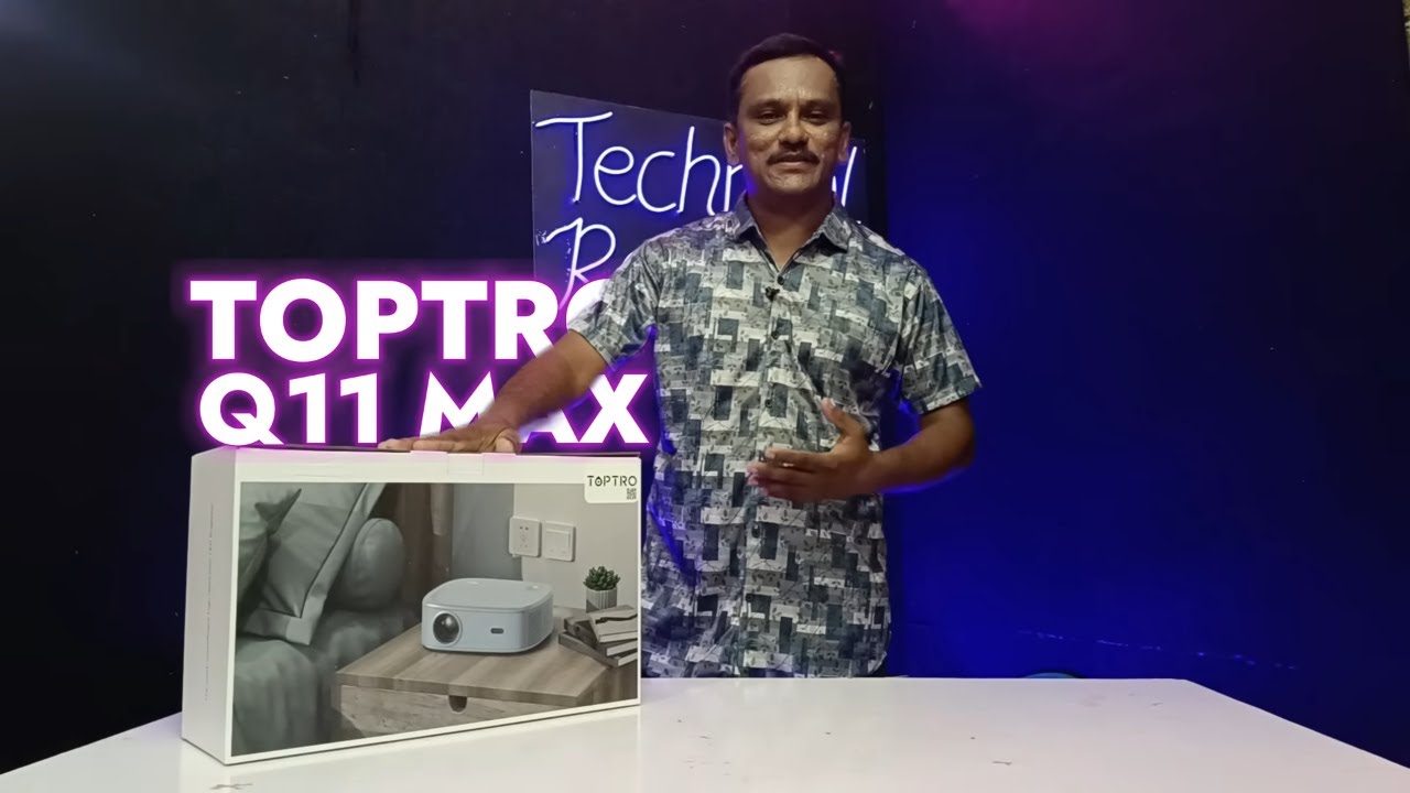 TopTro Q11 Max Projector Review ! Best Budget Ultra Bright Projector in ...
