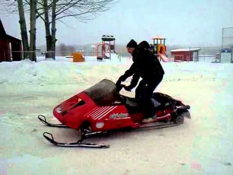 90 ski doo formula plus 583 - YouTube