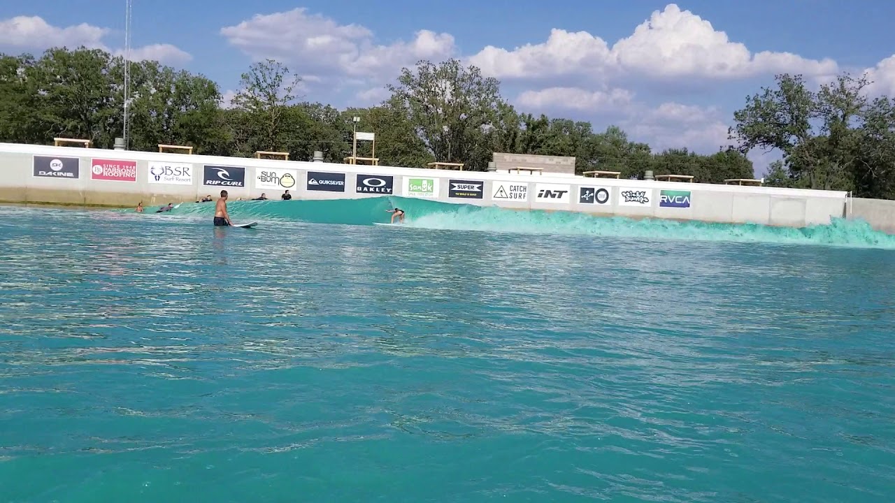 The Waco Wave @ BSR Surf Resort- Barrel - YouTube