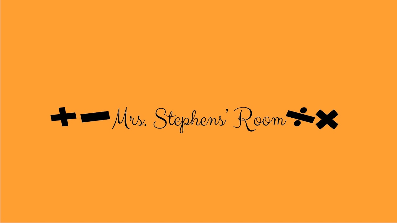 Mrs. Stephens' Room Live Stream - YouTube
