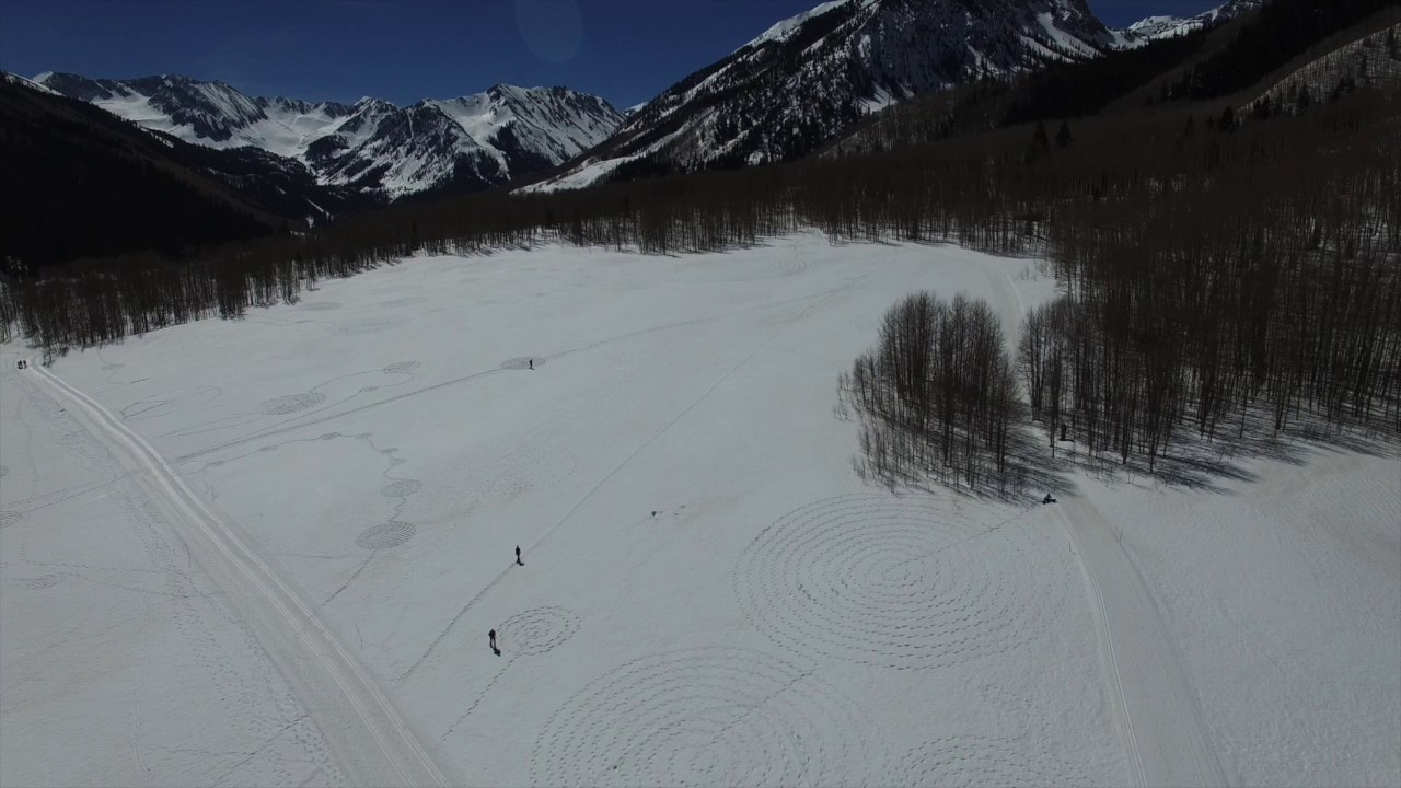 High Five RFV Snow Drawing - YouTube