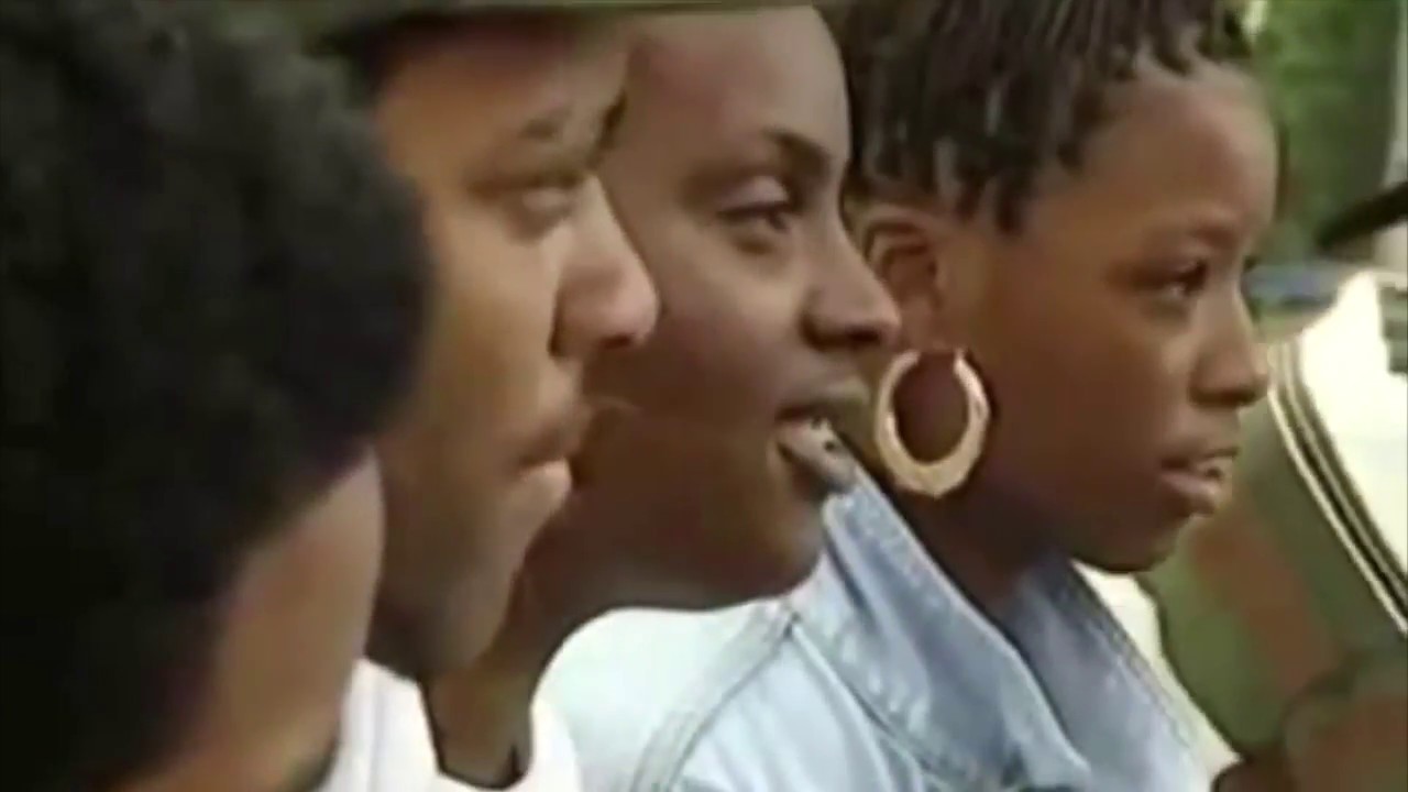 ABC NEWS REPORTER VISITS BRONXDALE HOUSES TO DISCUSS "GANGSTA RAP" 1995 ...