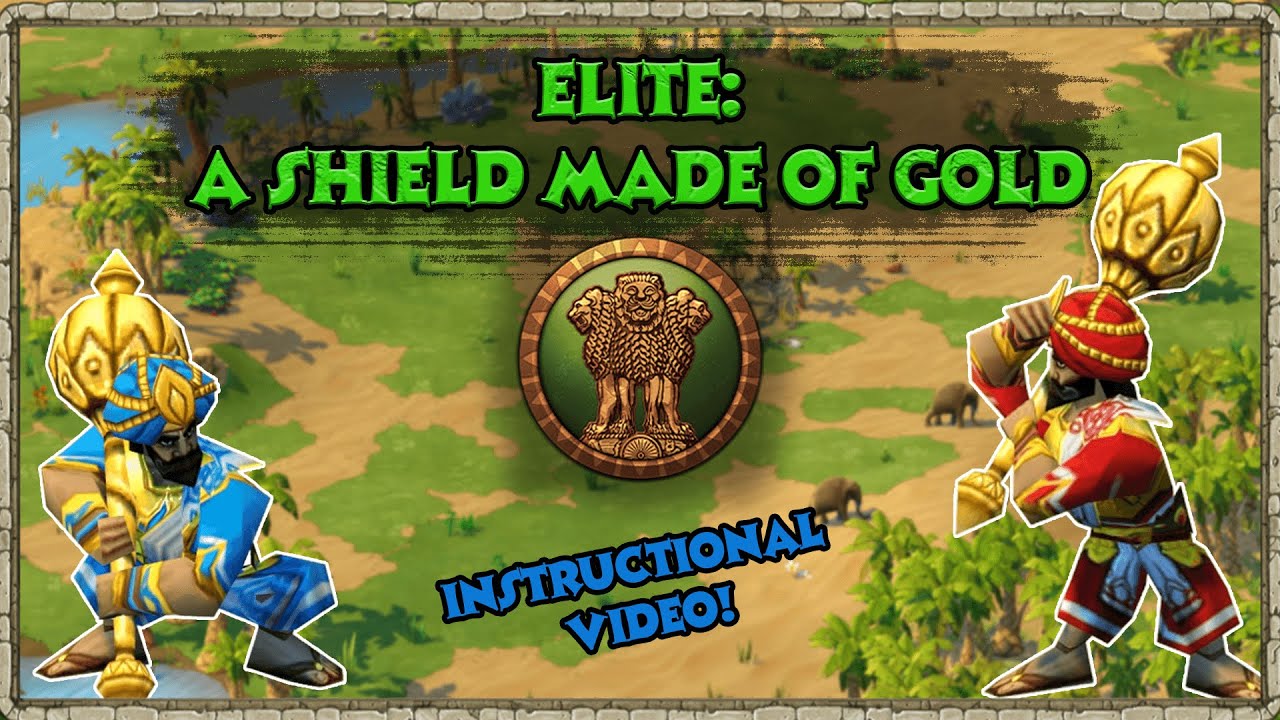 Age of Empires Online || Elite: A shield made of gold || Instructional ...