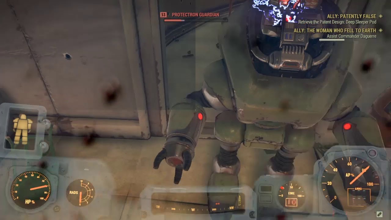 Fallout 76: Retrieving Deep Sleeper pod patient design - YouTube