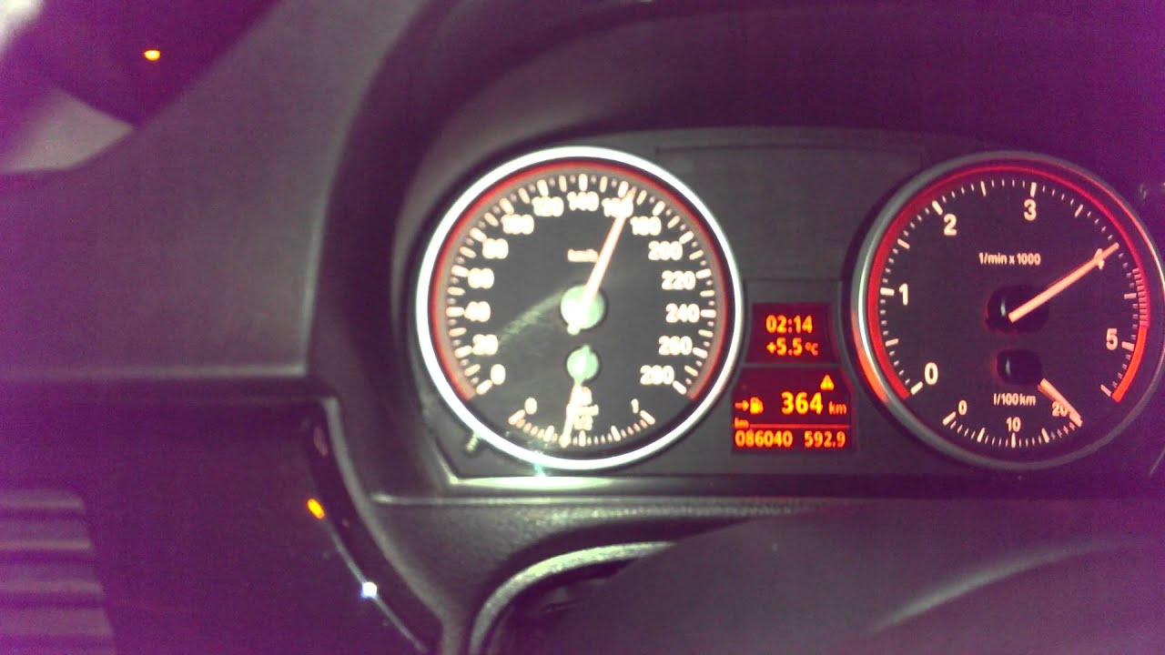 BMW E92 330d manual 100-210km/h remap 4th and 5th gear only - YouTube