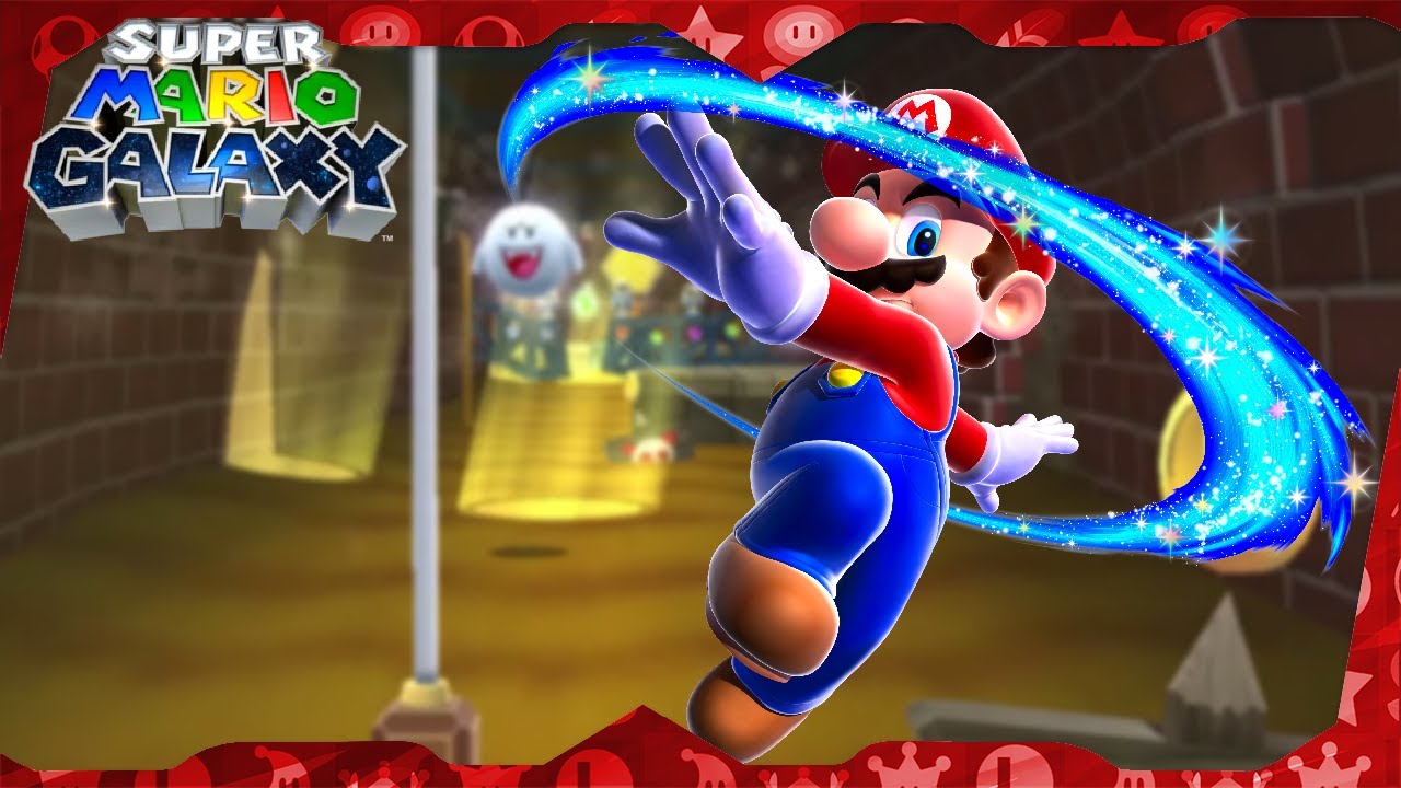 Super Mario Galaxy Walkthrough ᴴᴰ | Sand Spiral Galaxy (All Power Stars ...