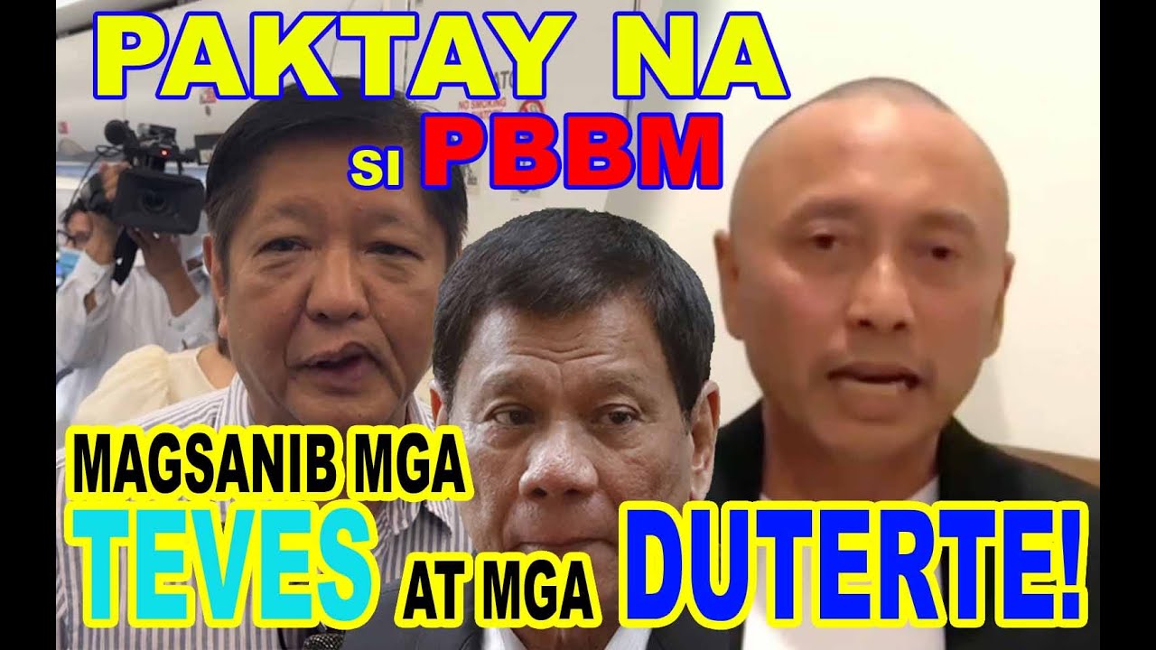 CONG. TEVES, SUPORTADO ANG PAMILYANG DUTERTE; SUPPLIER NG DR0G@ NI ...