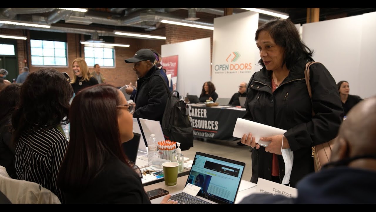 Community Resources at Open Doors - YouTube