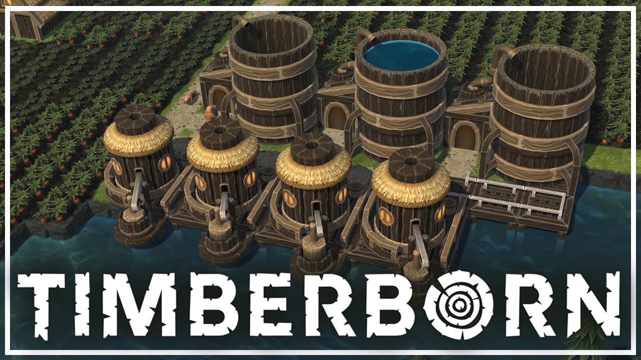 BIG TIME WATER STORAGE UPGRADE | Timberborn | Episode 4 - YouTube