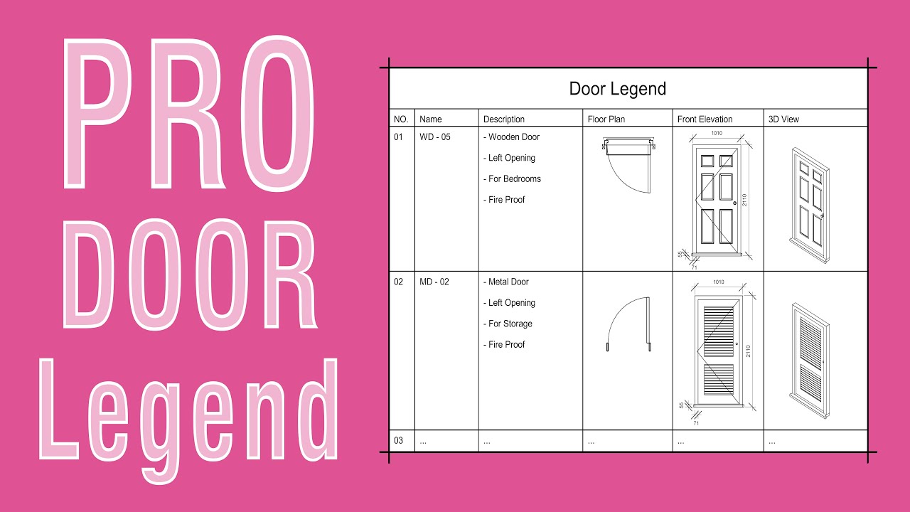 🚪 The Secrets of DOOR Legends in Revit - YouTube