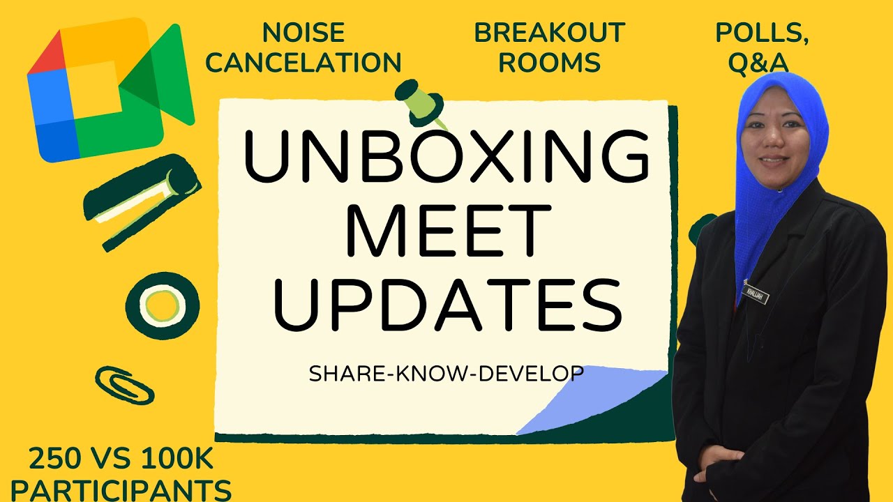 [GMEET] UNBOXING NEW FEATURES IN GOOGLE MEET #DELIMa - YouTube