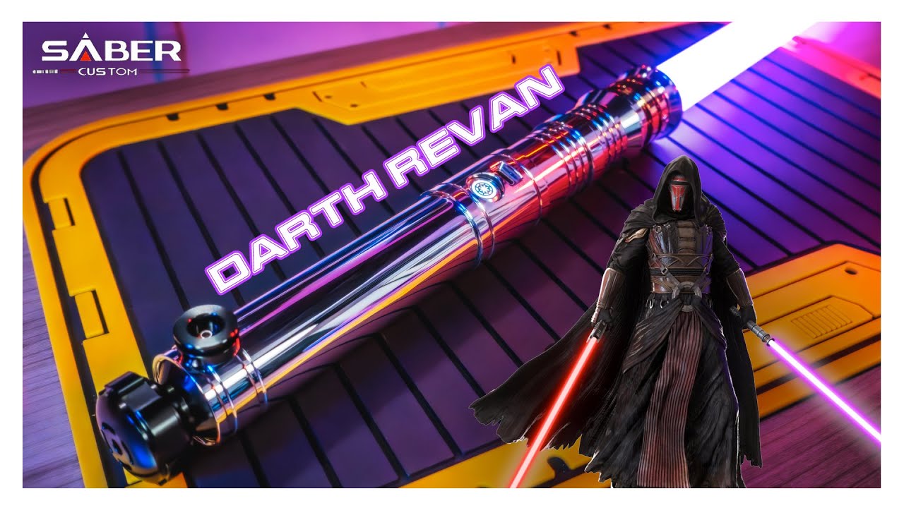 Affordable Lightweight Darth Revan Lightsaber Bluetooth RGB Baselit ...