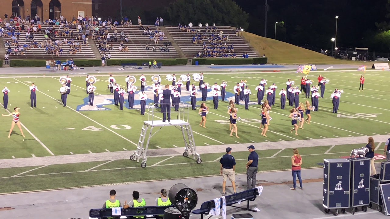 2018 Samford Marching Band - YouTube
