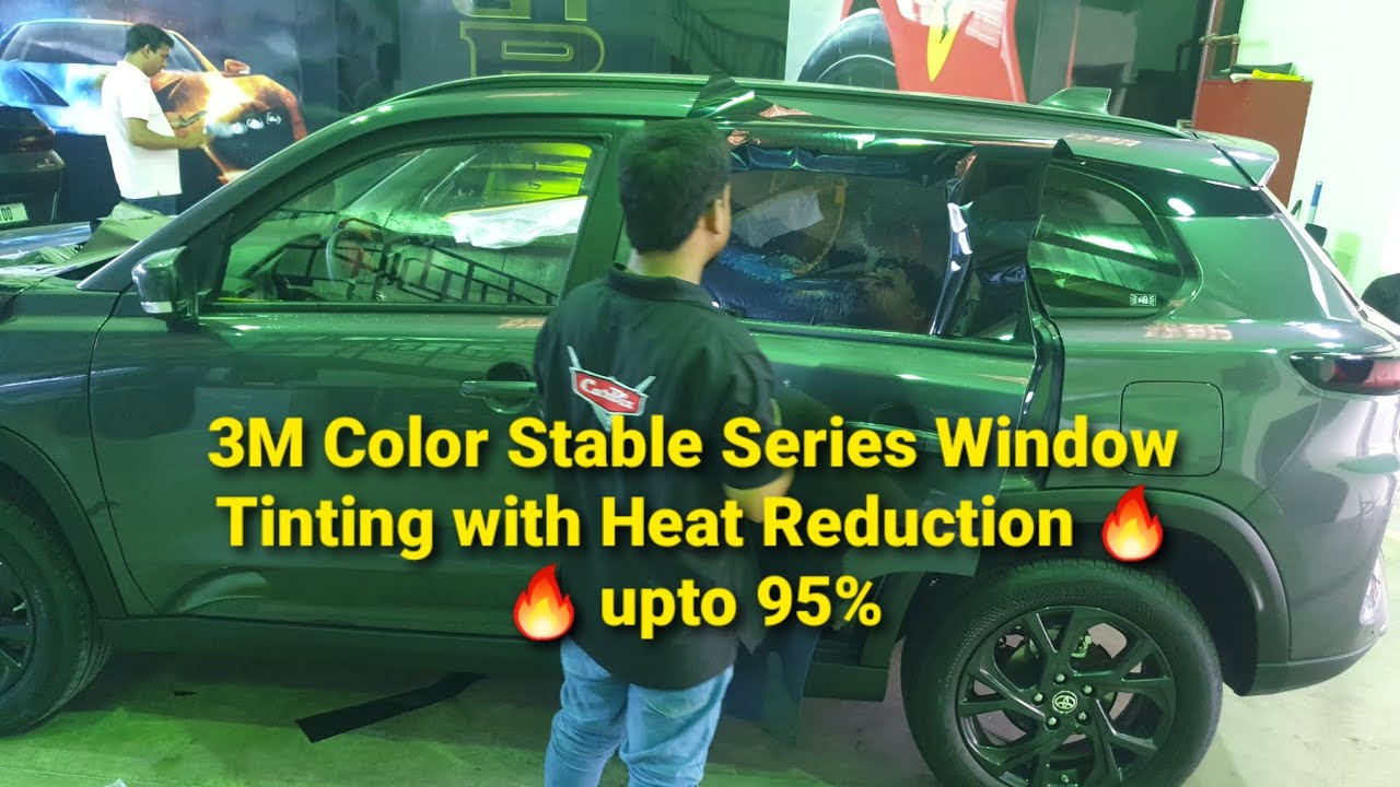 3M Window Tinting CS5 | Toyota Urban Cruiser - YouTube