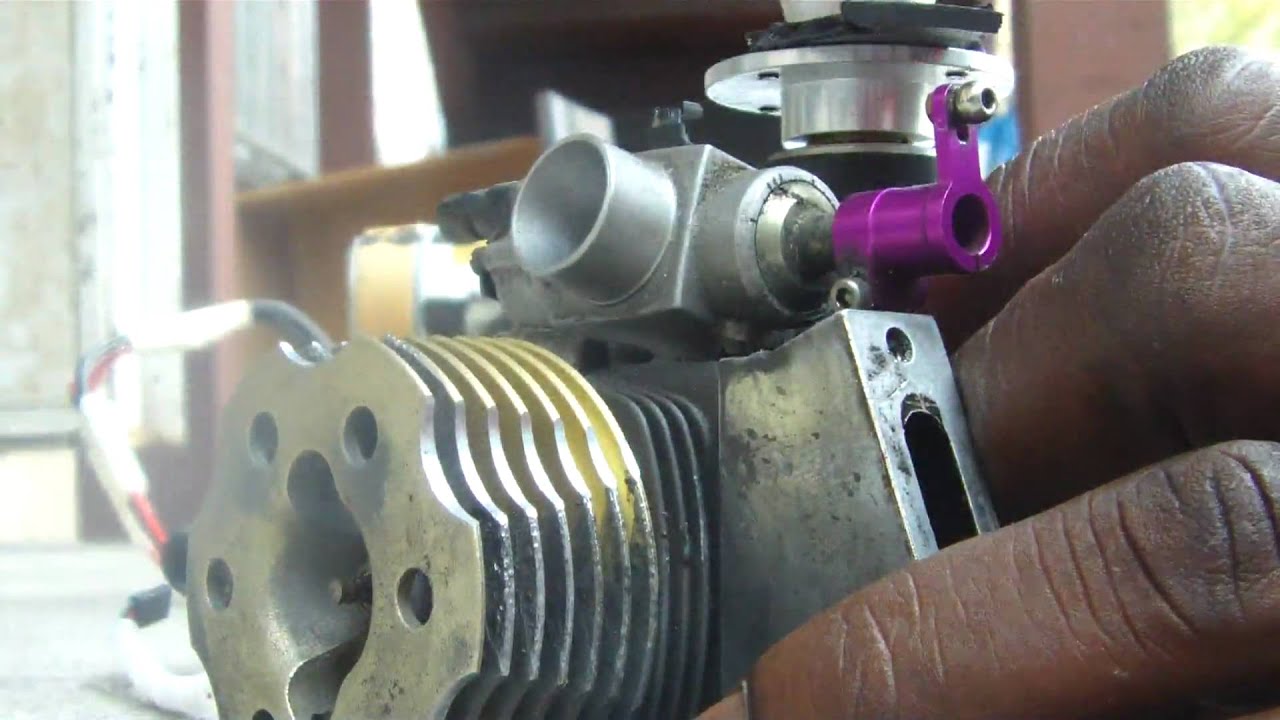 O.S. Max 91 SX-H C-Spec R/C Heli Engine for sale - YouTube