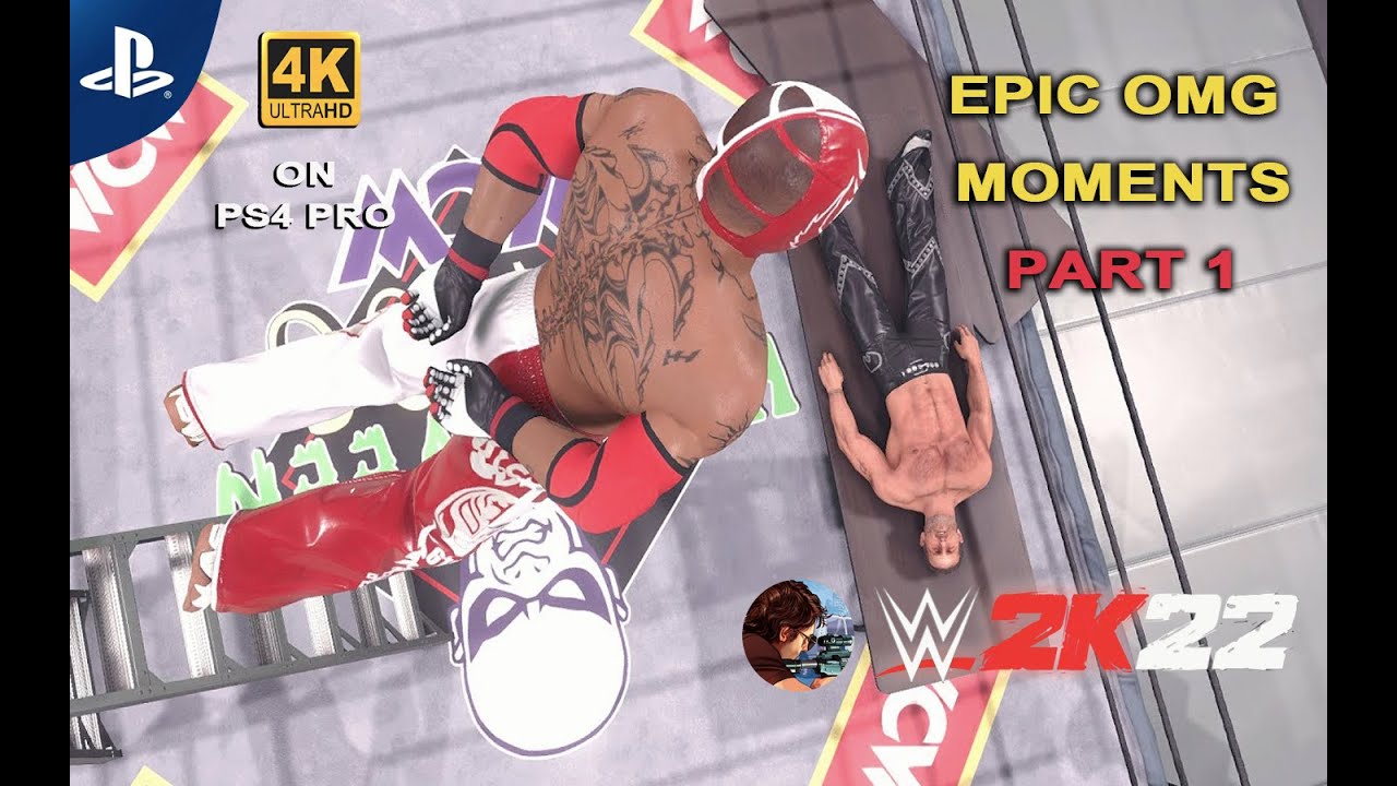 WWE 2K22 EPIC OMG MOMENTS IN THE GAME PART - 1 - YouTube