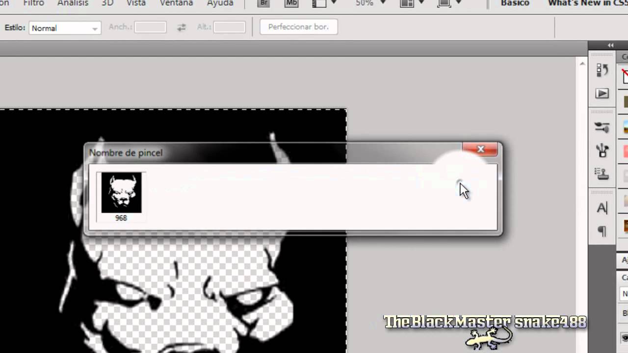 Como Hacer o Crear pinceles Brushes en Photoshop Facilmente - YouTube Como Hacer o Crear pinceles Brushes en Photoshop Facilmente - YouTube