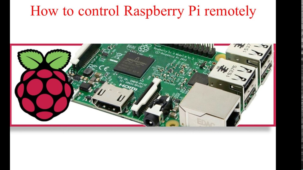 3 Ways to Connect Raspberry Pi - SSH, VNC, RDP - YouTube