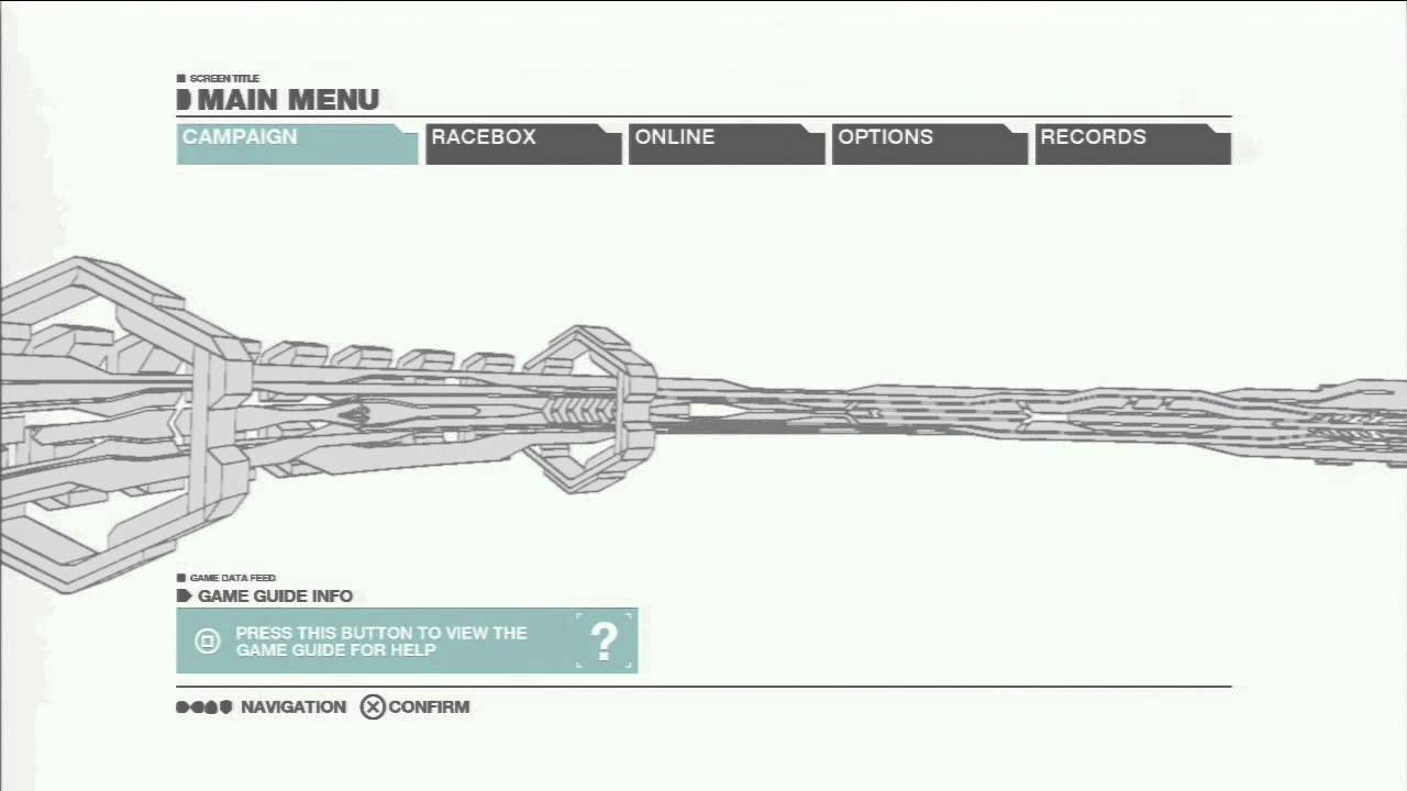 Wipeout HD Fury Title Screen (HD) - YouTube