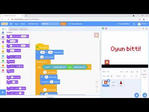 Scratch ile Zıplama Oyunu - Jumping Game with Scratch - YouTube