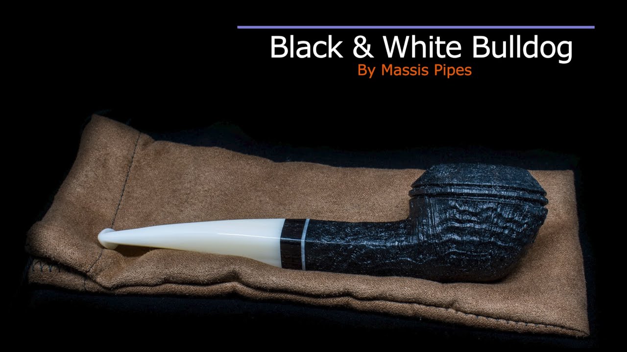 Pipe Making: A Black & White Bulldog - YouTube