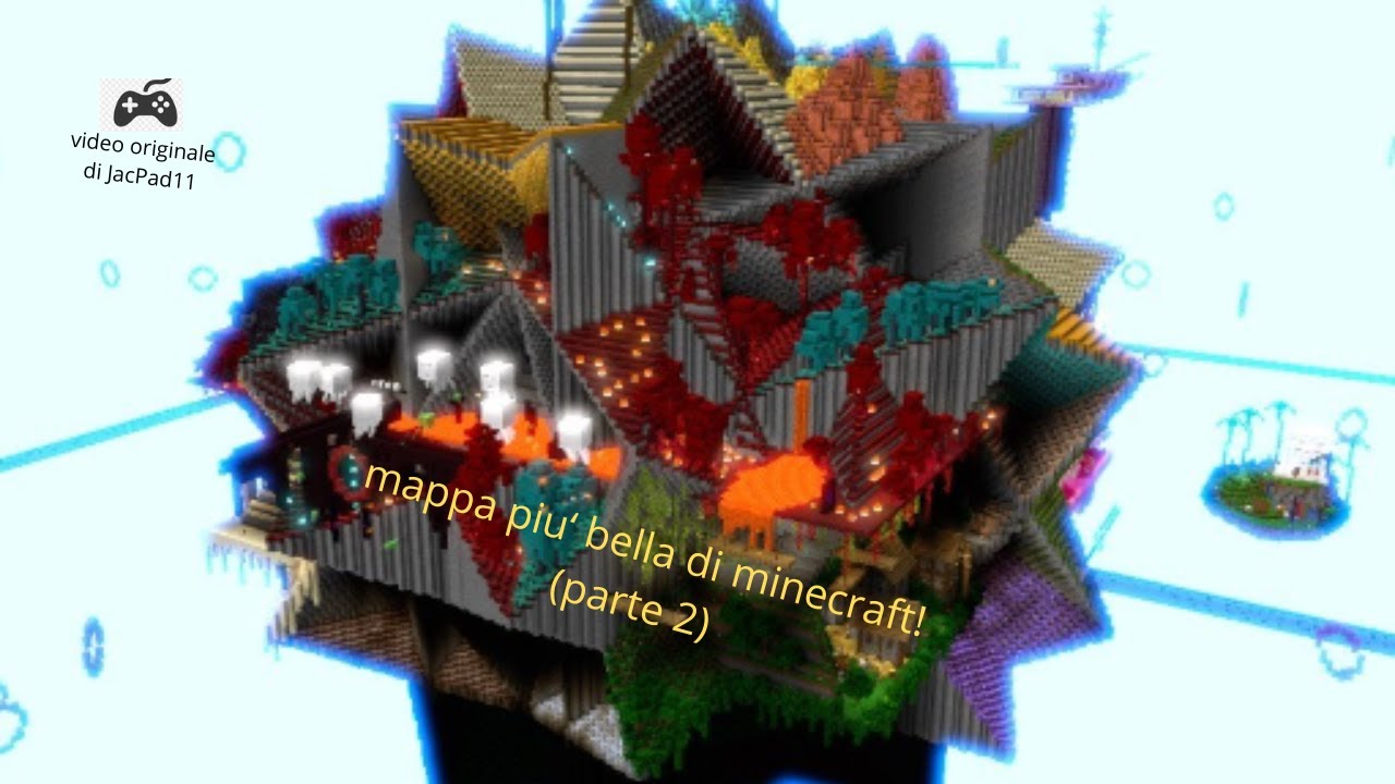 LA MAPPA PIU' BELLA DI MINECRAFT! -minecraft ITA (parte 2) - YouTube