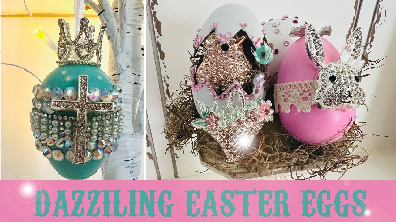Dazzling Easter Eggs | Sparkling Easter Eggs - YouTube