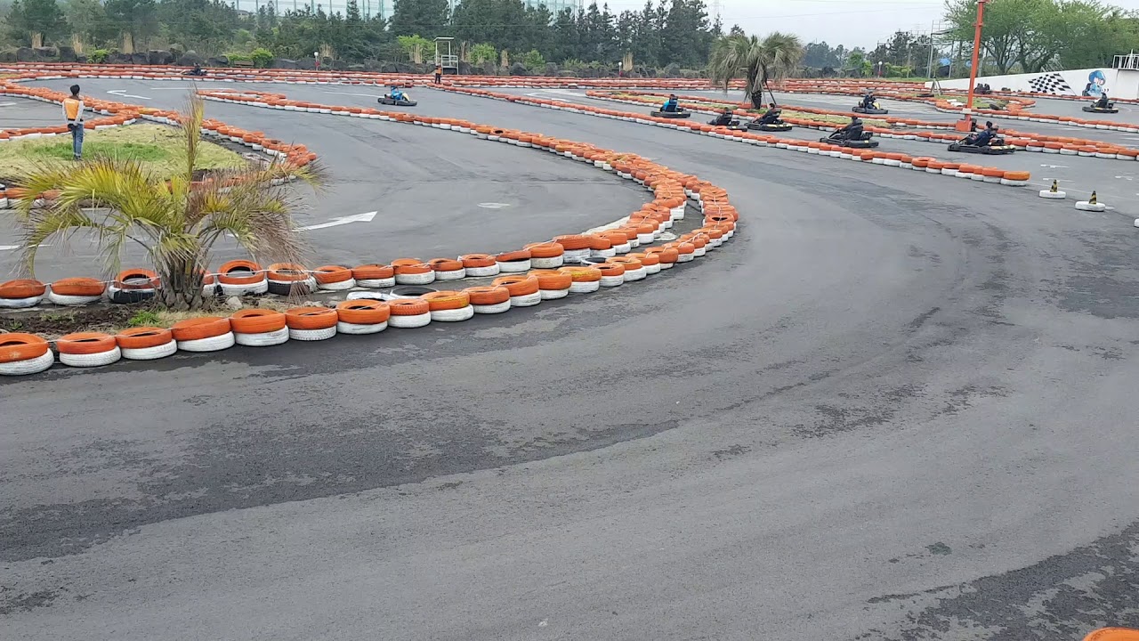 My first Go Kart driving in Jeju Island - YouTube