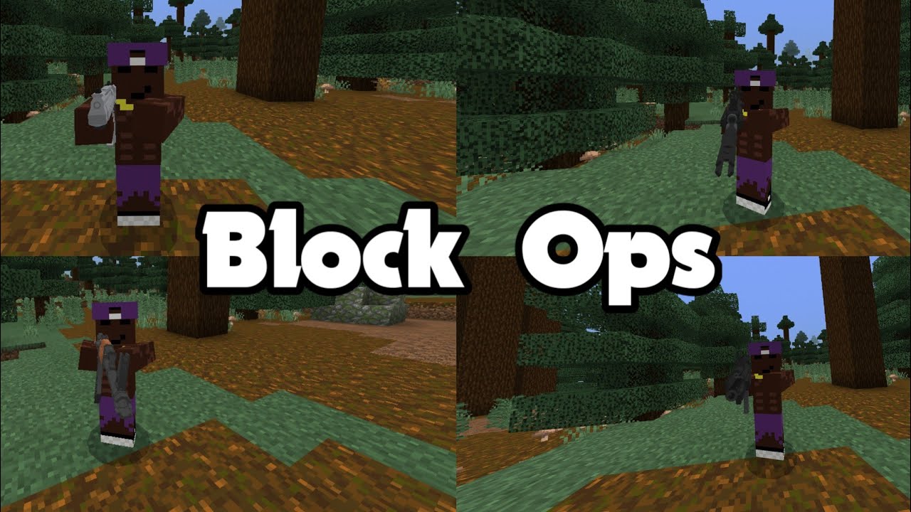 Block Ops Minecraft PE 1.16.200 - YouTube