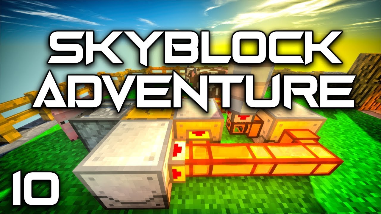 Skyblock Adventures EP10 IF Material StoneWork Factory - YouTube