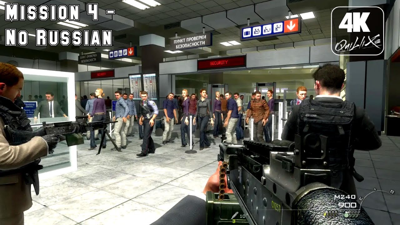 🎮 [4K] No Russian | Call of Duty Modern Warfare 2 | Gameplay ...