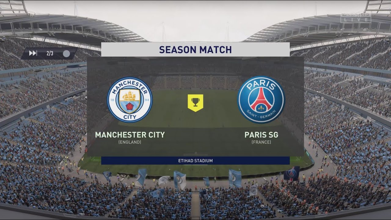 FIFA 23 | Mini Match - MCI vs PSG | mstrdeath + MeScoozyDJ - YouTube
