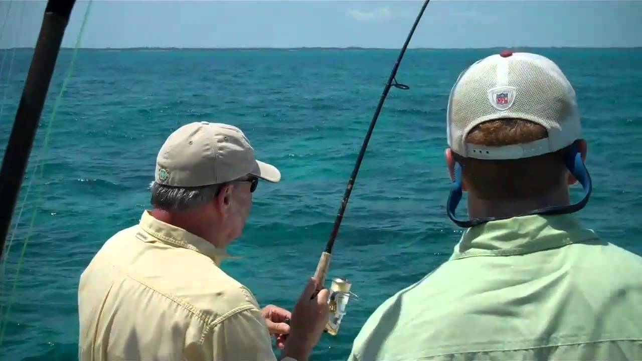 Little Abaco - Butch Brings in a Mutton Snapper - YouTube