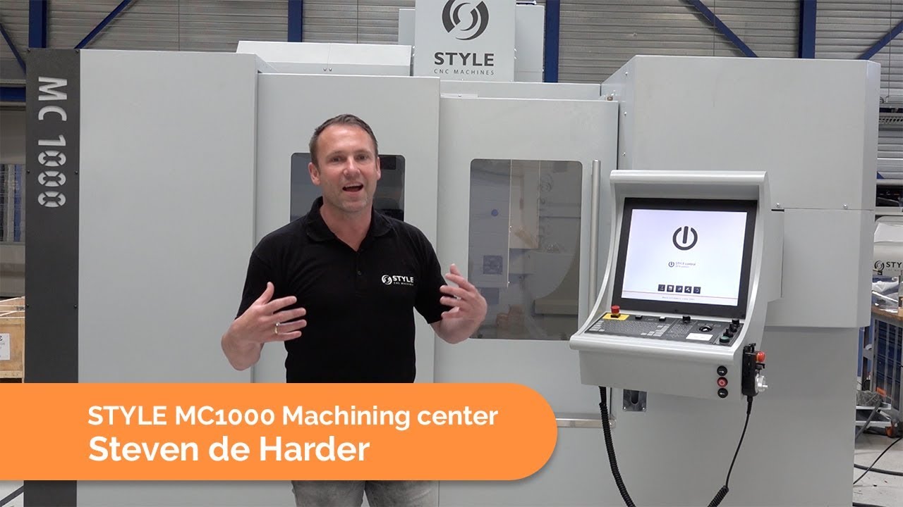 STYLE MC 1000 Machining center - YouTube