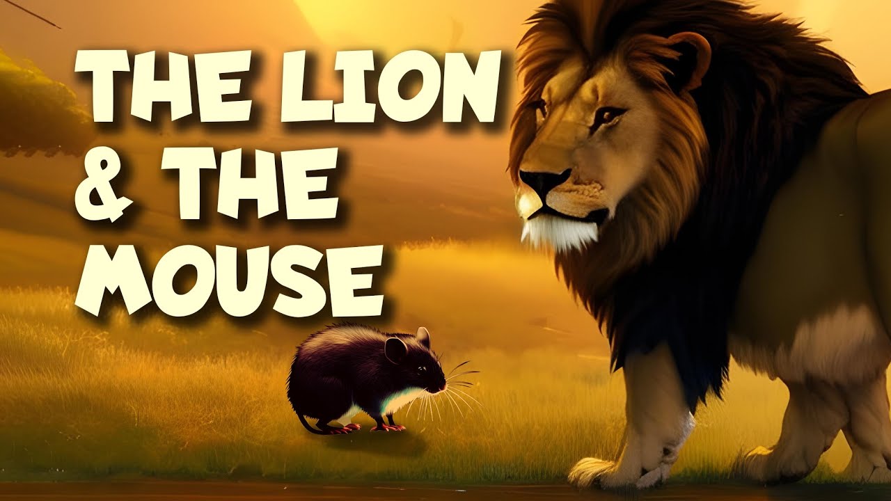 The Lion and the Mouse | Kindness and Empathy | Children's Story ...