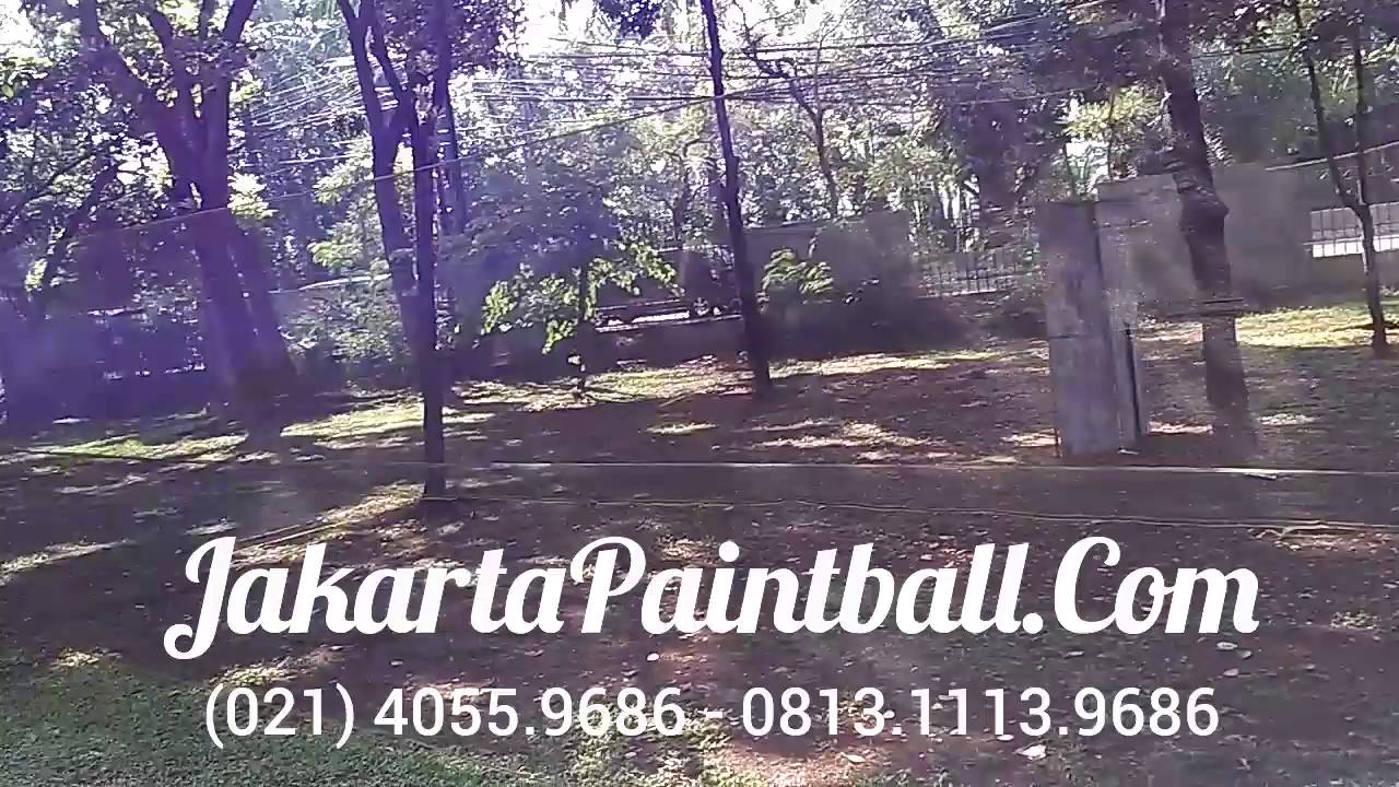 Lokasi Main Paintball Di Buperta Ragunan - YouTube