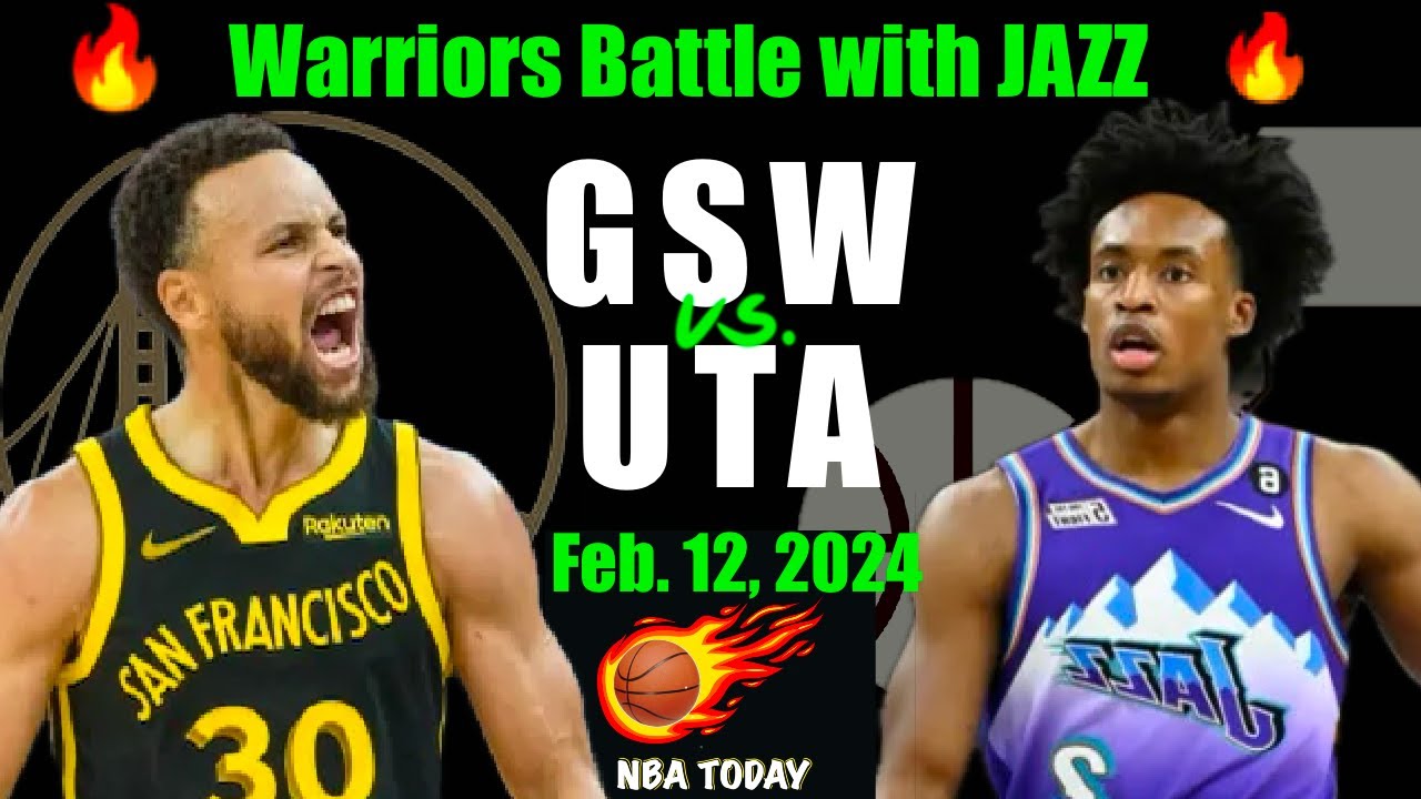 Warriors vs. Jazz | Epic Highlights! 🔥 | Feb. 12, 2024 | NBA TODAY ...