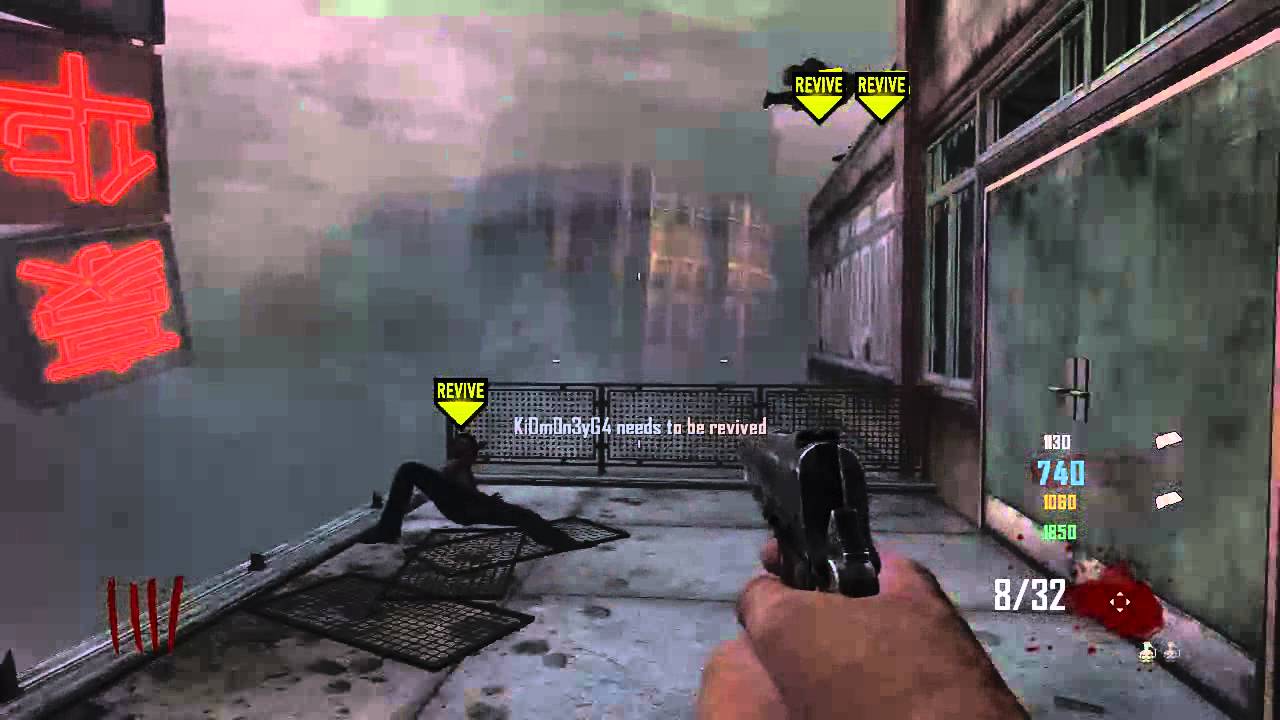 Using PHd Flopper on Die Rise Black Ops 2 Zombies - YouTube