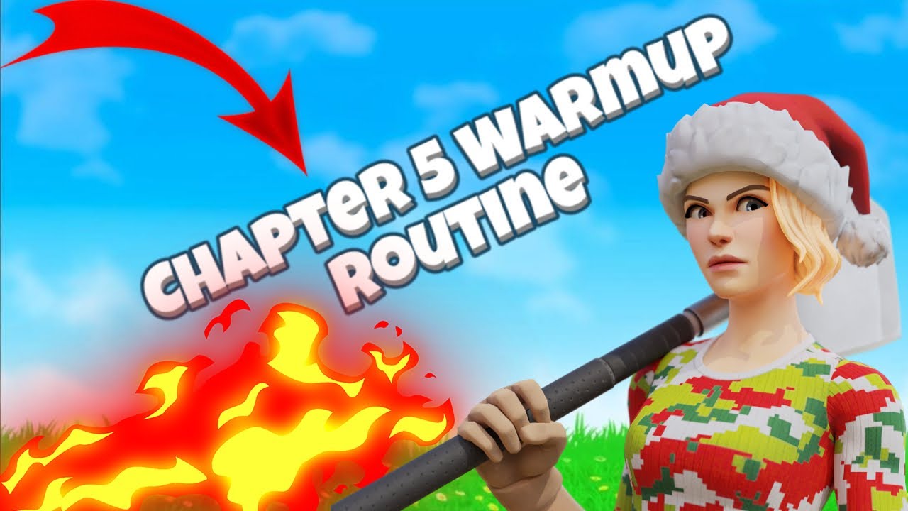 My Chapter 5 Warmup Routine (Fortnite) - YouTube