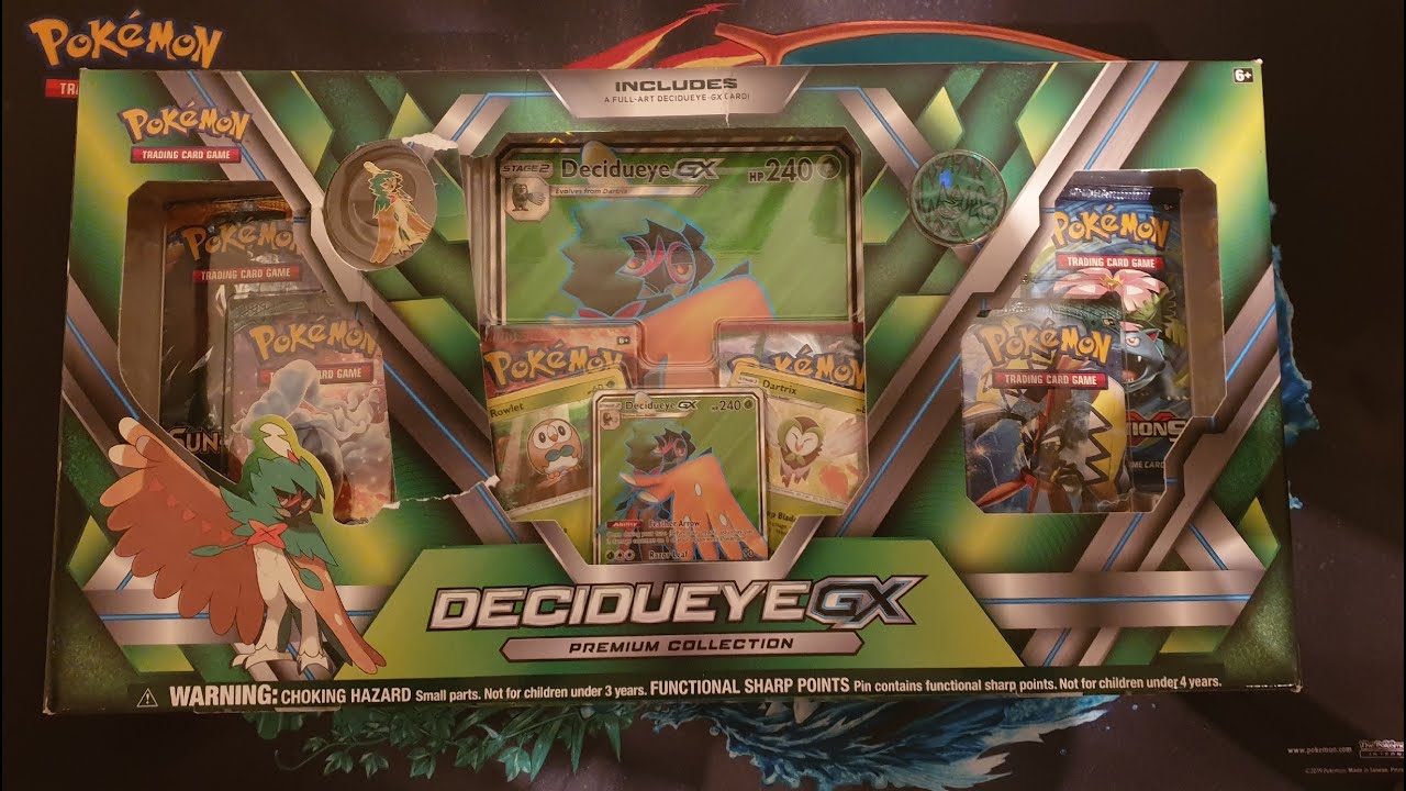 Decidueye GX Premium Collection opening - YouTube