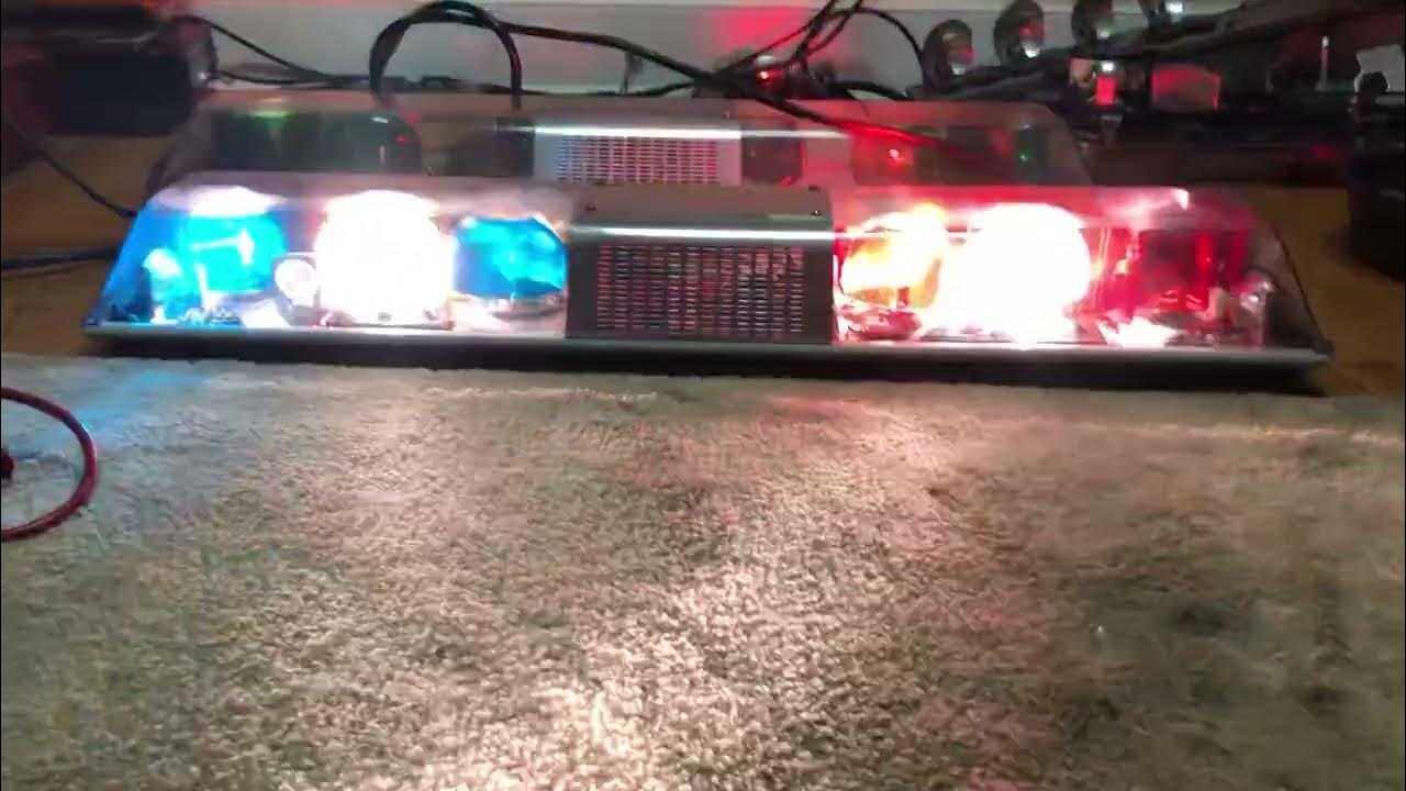 New Code 3 LP6000 Stingrays lightbar LO 6000 PSE lightbar light bar ...