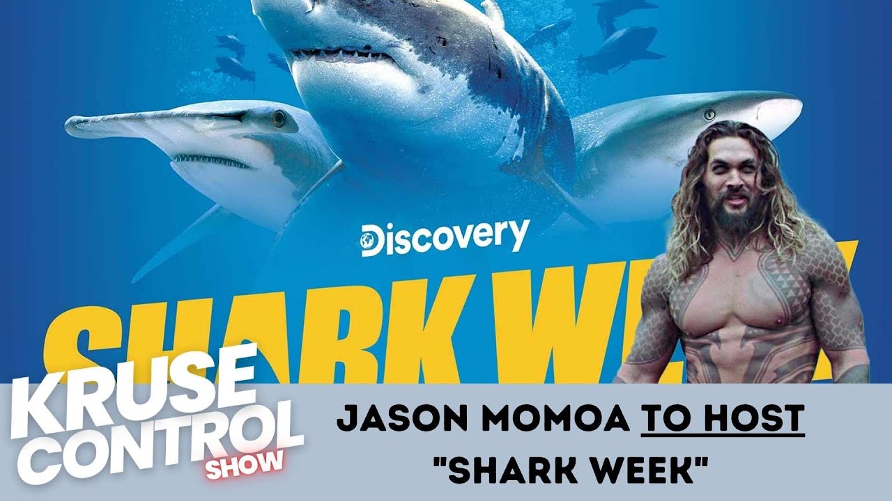 Jason Momoa HOSTING Shark WeeK! - YouTube
