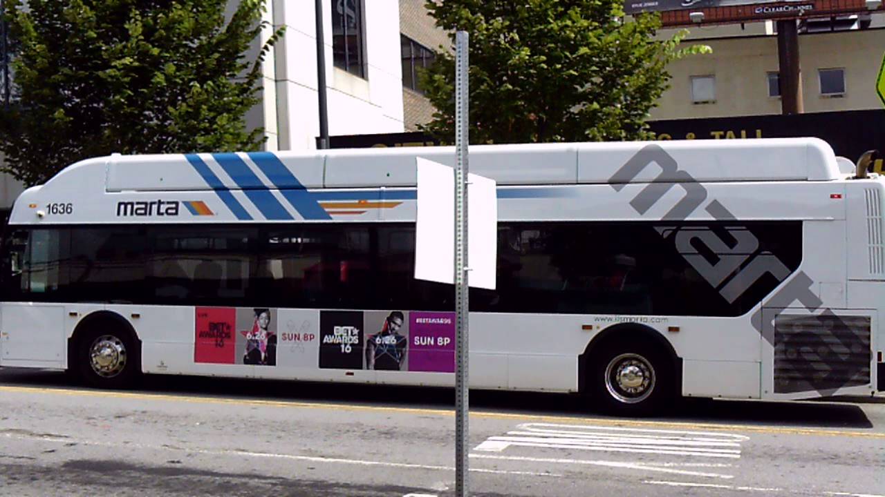 MARTA, - Metropolitan Atlanta Rapid Transit Authority, Bus - YouTube