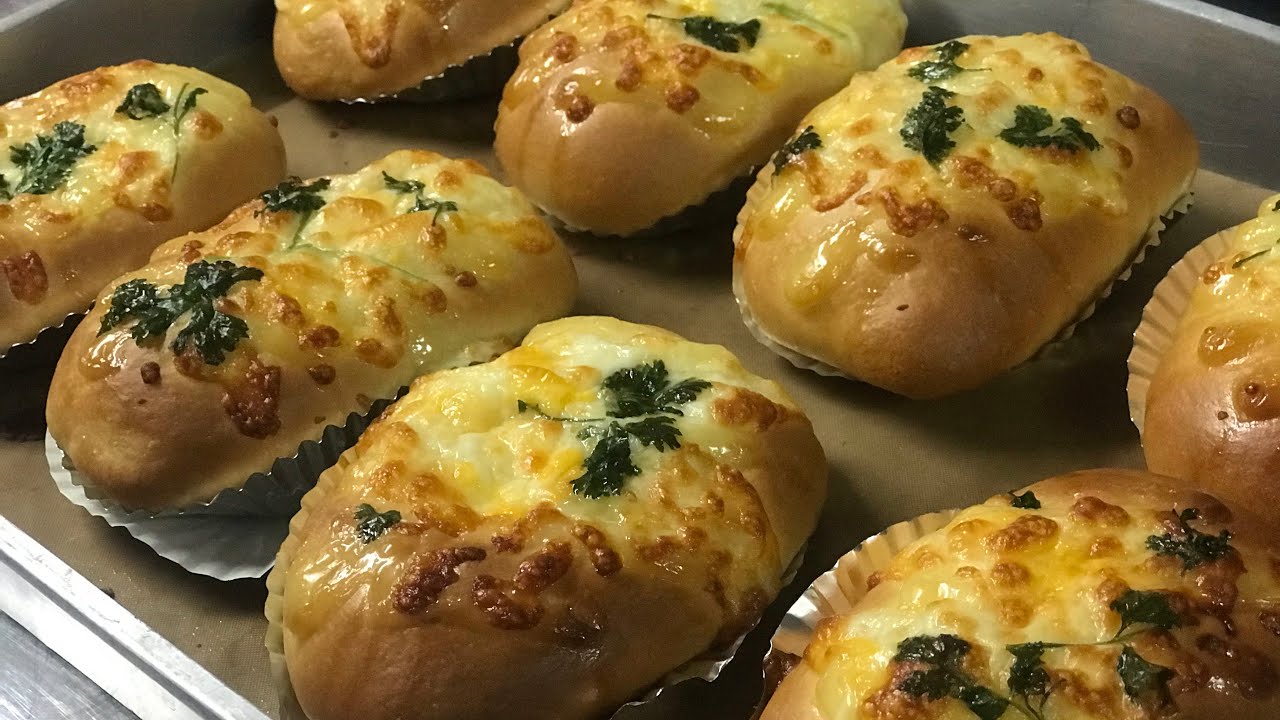 Cheese & Pork Floss Bread Recipe/ขนมปังชีสหมูหยอง ใช้แป้งเอนกประสงค์ทำ ...