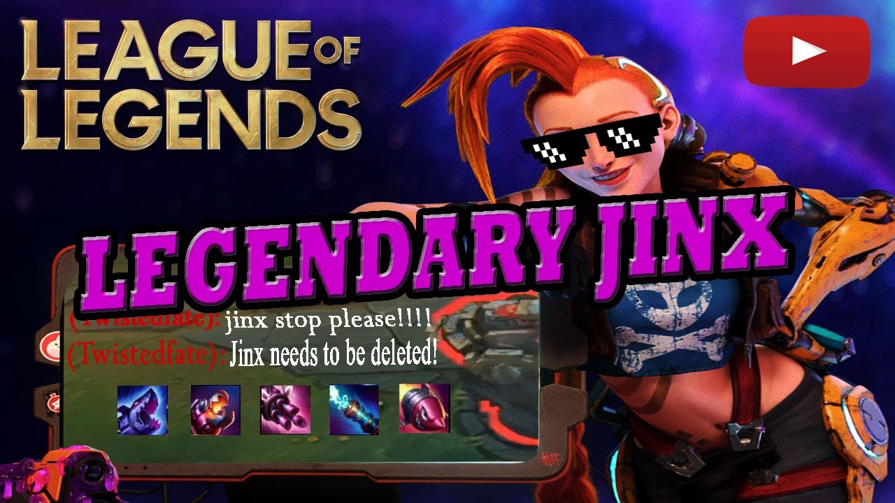 LEGENDARY JINX!!_League Of Legends_DAILYJINX#6 - YouTube